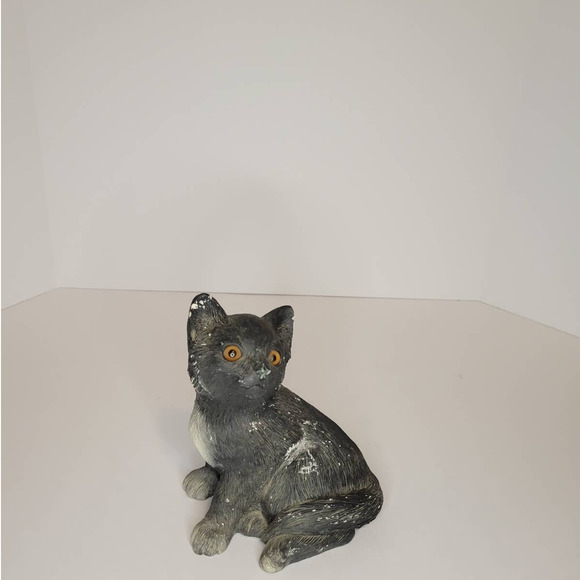 sanidcast | Accents | 984 Sandicast Black Cat Figurine 6218 Sit Kitten ...